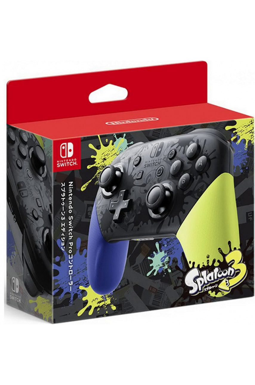 Геймпад Nintendo Switch Pro Controller Splatoon 3 Edition (HK ver ...