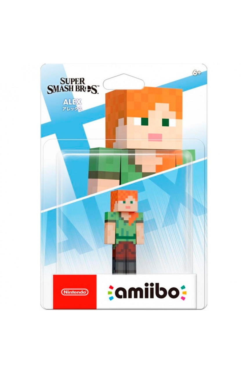 Фигурка Amiibo Алекс / Minecraft Alex (Super Smash Bros. Collection ...